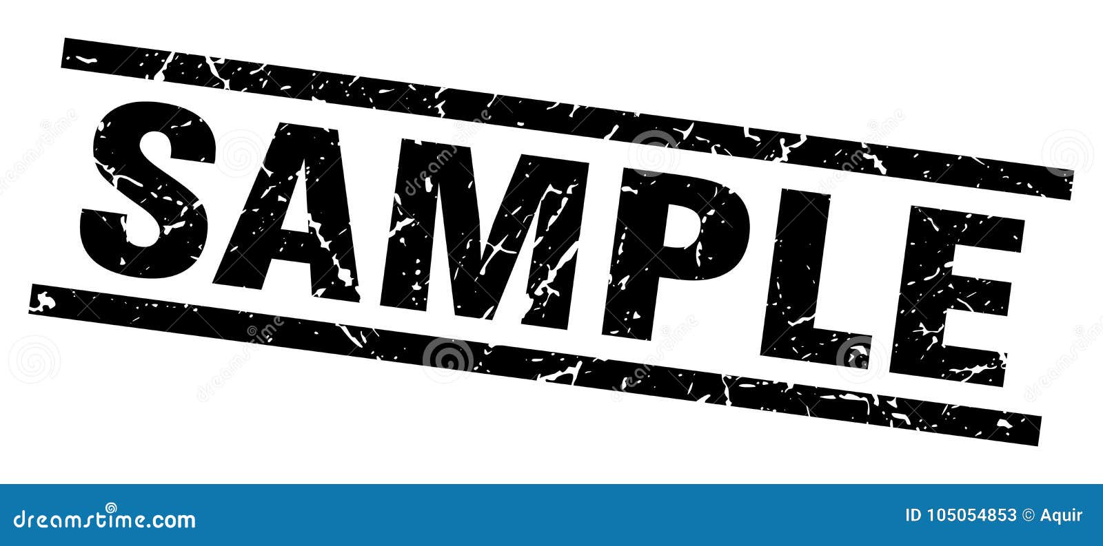 Sample stamp stock vector. Illustration of sticker, sample - 105054853