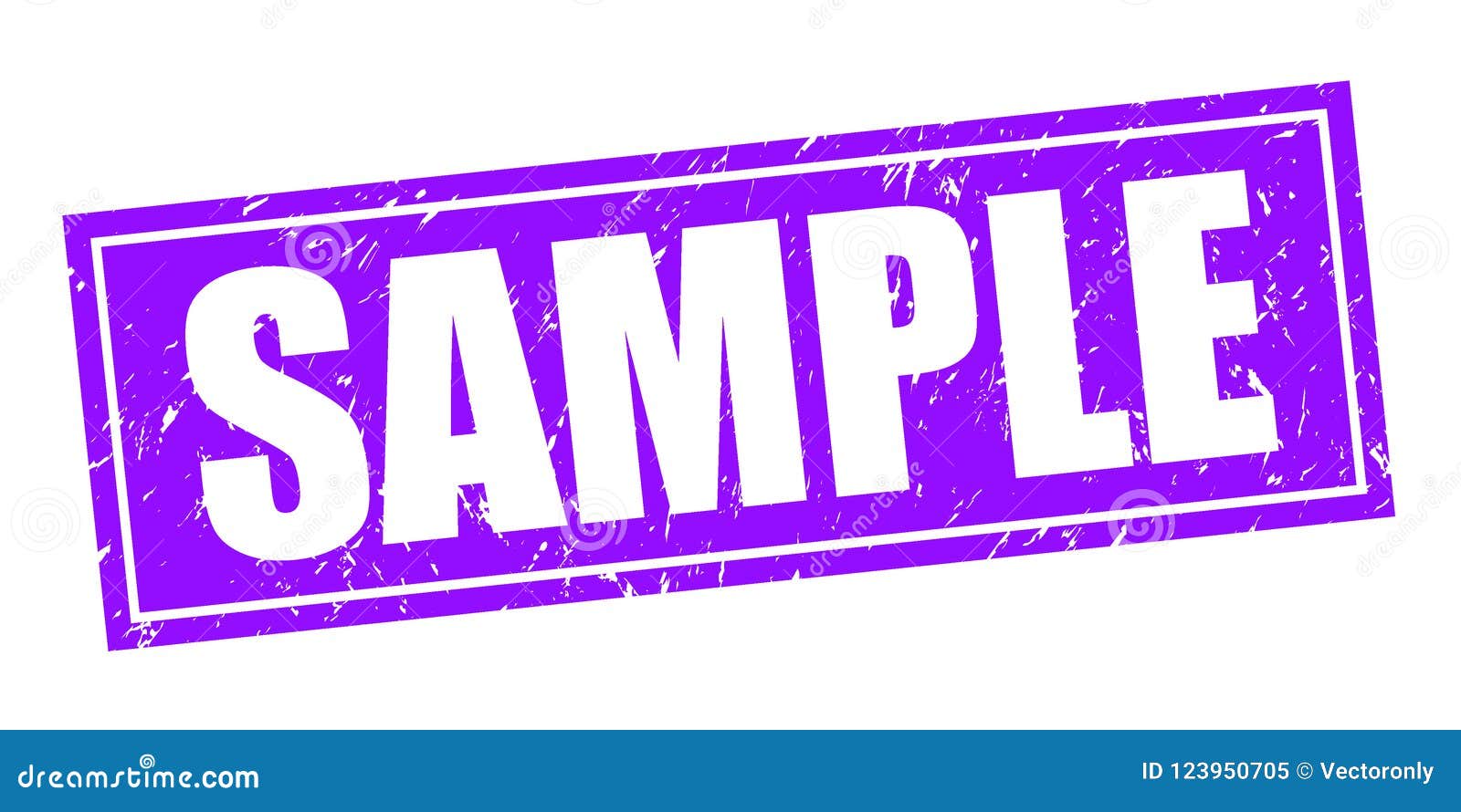 Sample stamp stock vector. Illustration of tester, test - 123950705