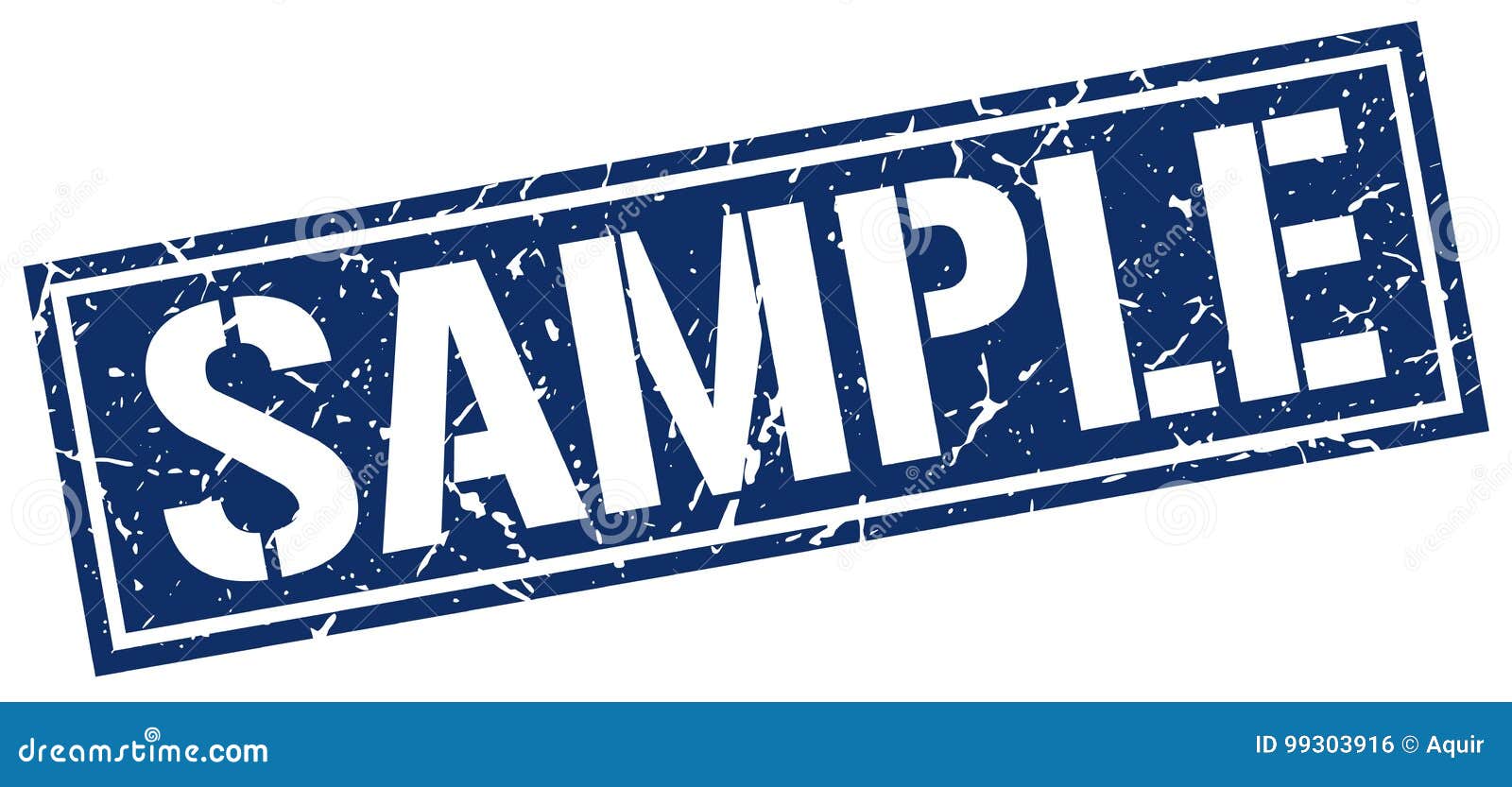 Sample stamp stock vector. Illustration of white, sign - 99303916