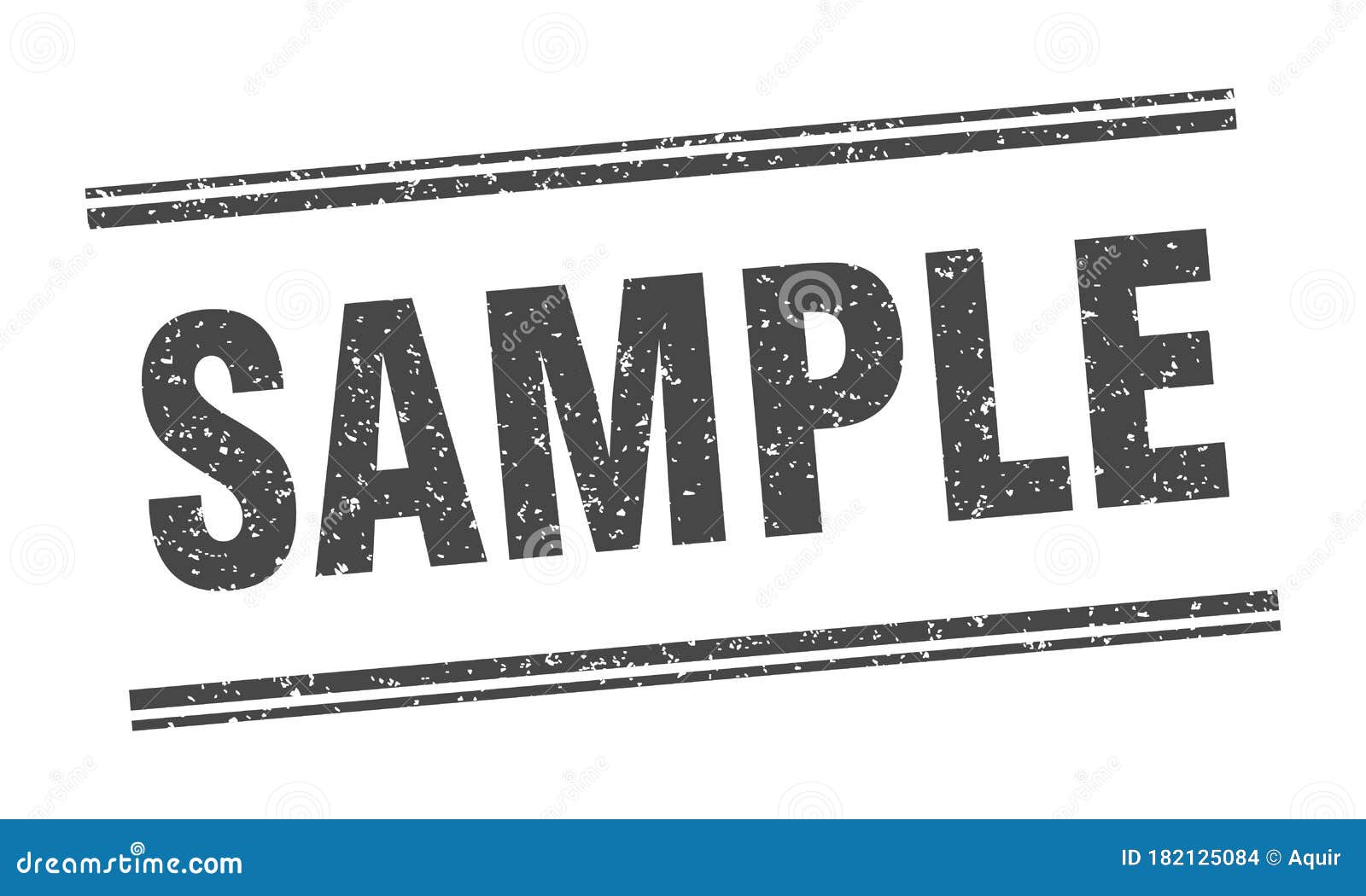 Sample Stamp. Sample Square Grunge Sign Stock Vector - Illustration of ...