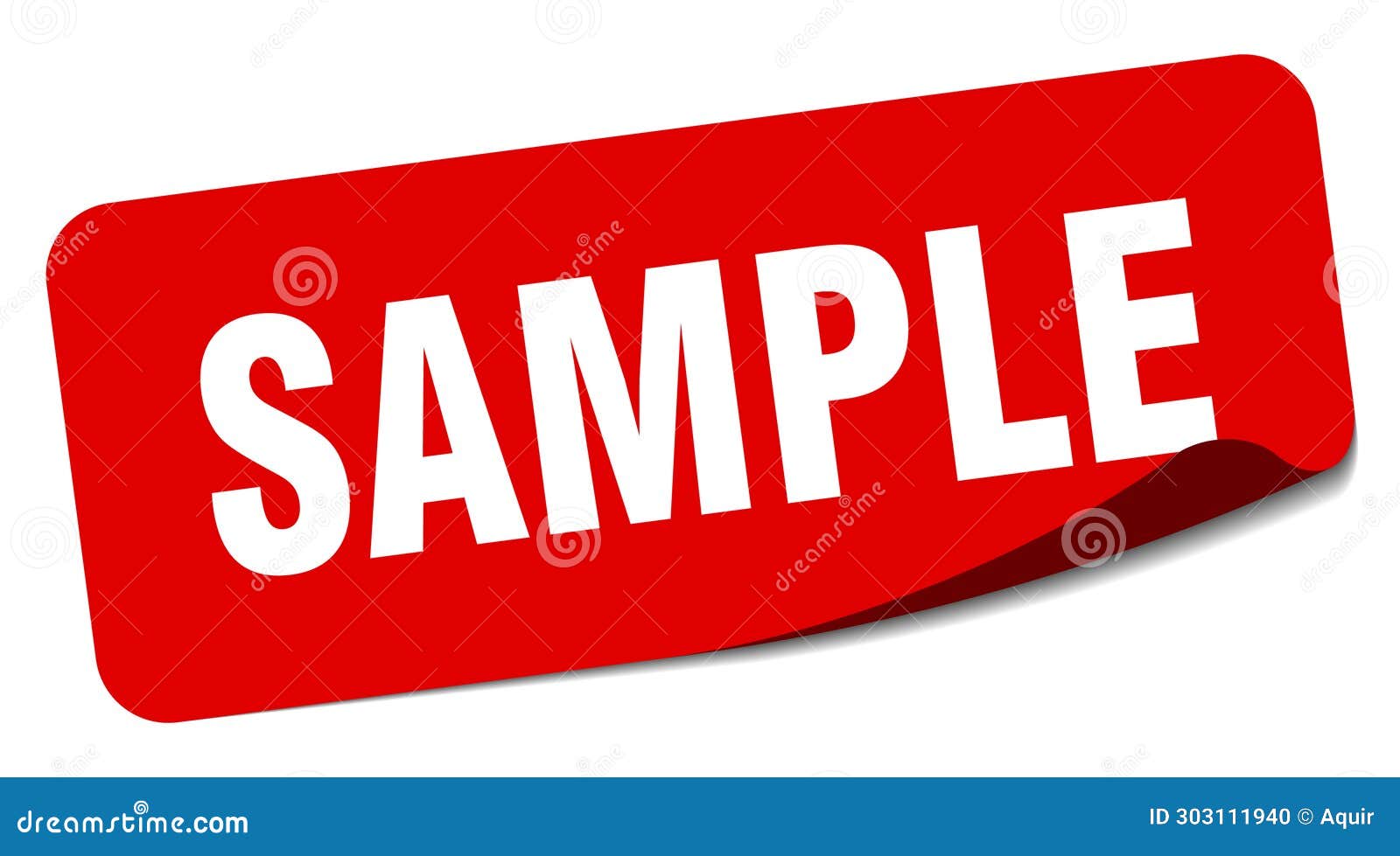 Sample Sticker. Sample Sign On Transparent Background Vector ...