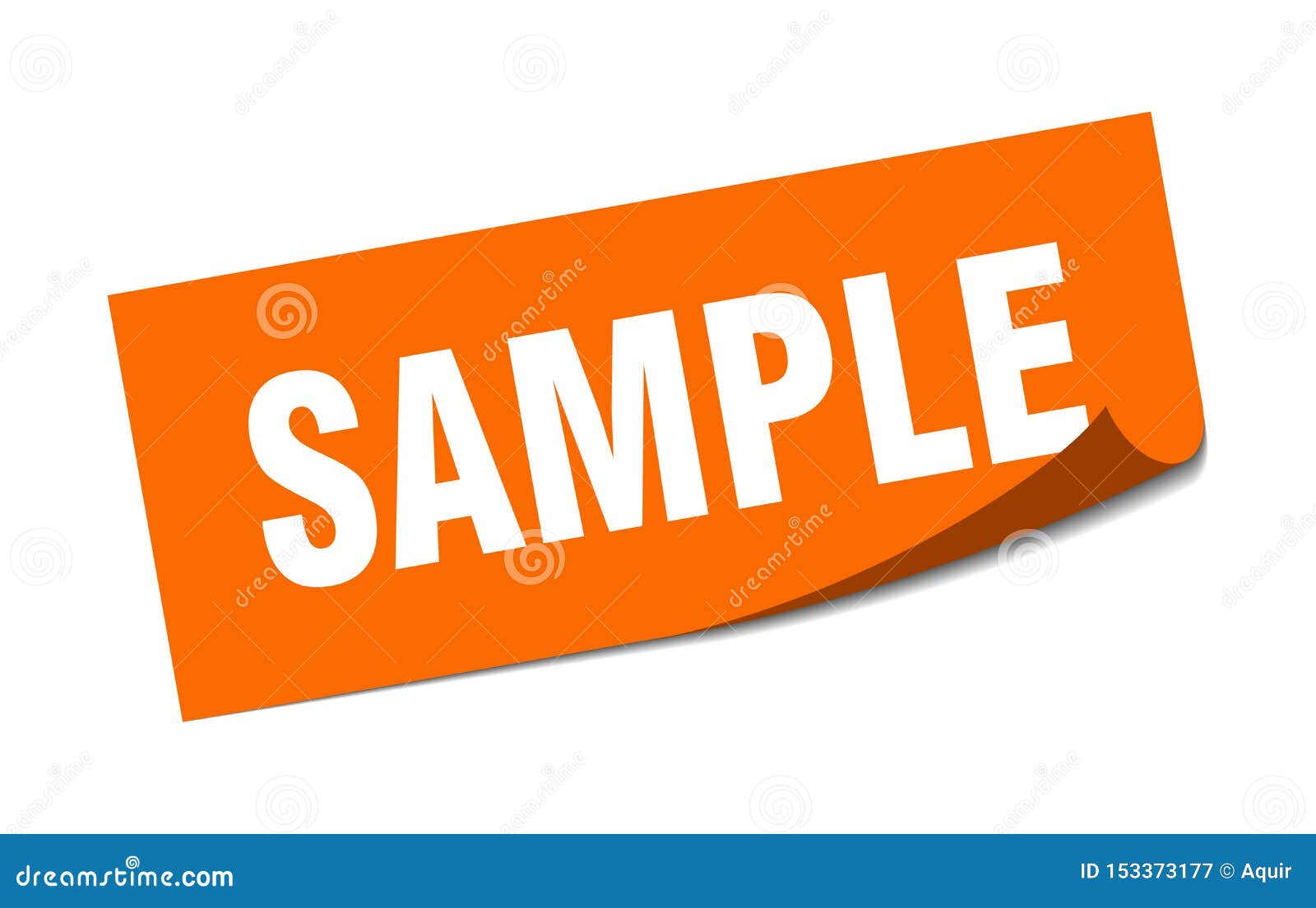 Sample Sticker. Sample Sign On Transparent Background Vector ...