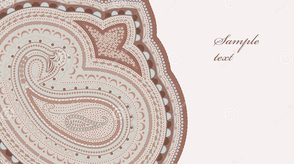 Sample_text stock vector. Illustration of ornate, element - 21328555