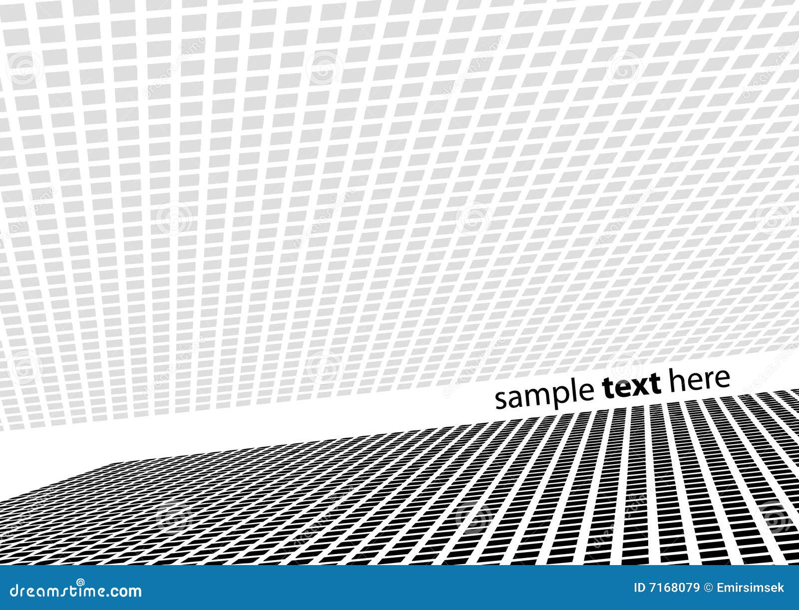 Sample text here stock vector. Illustration of scroll - 7168079