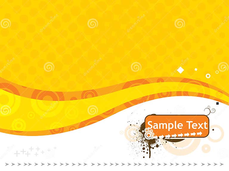 Sample Text Vector Illustration Isolated on White Stock Vector ...