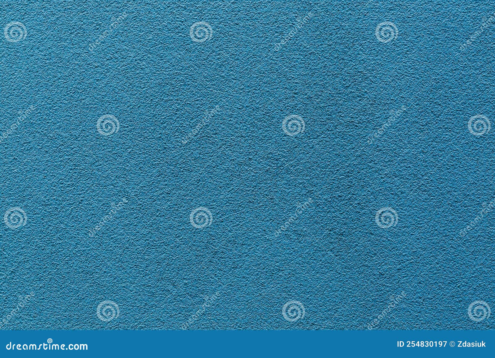 Sample of a Texture of Blue Plaster. Wall Finished with a Decorative ...