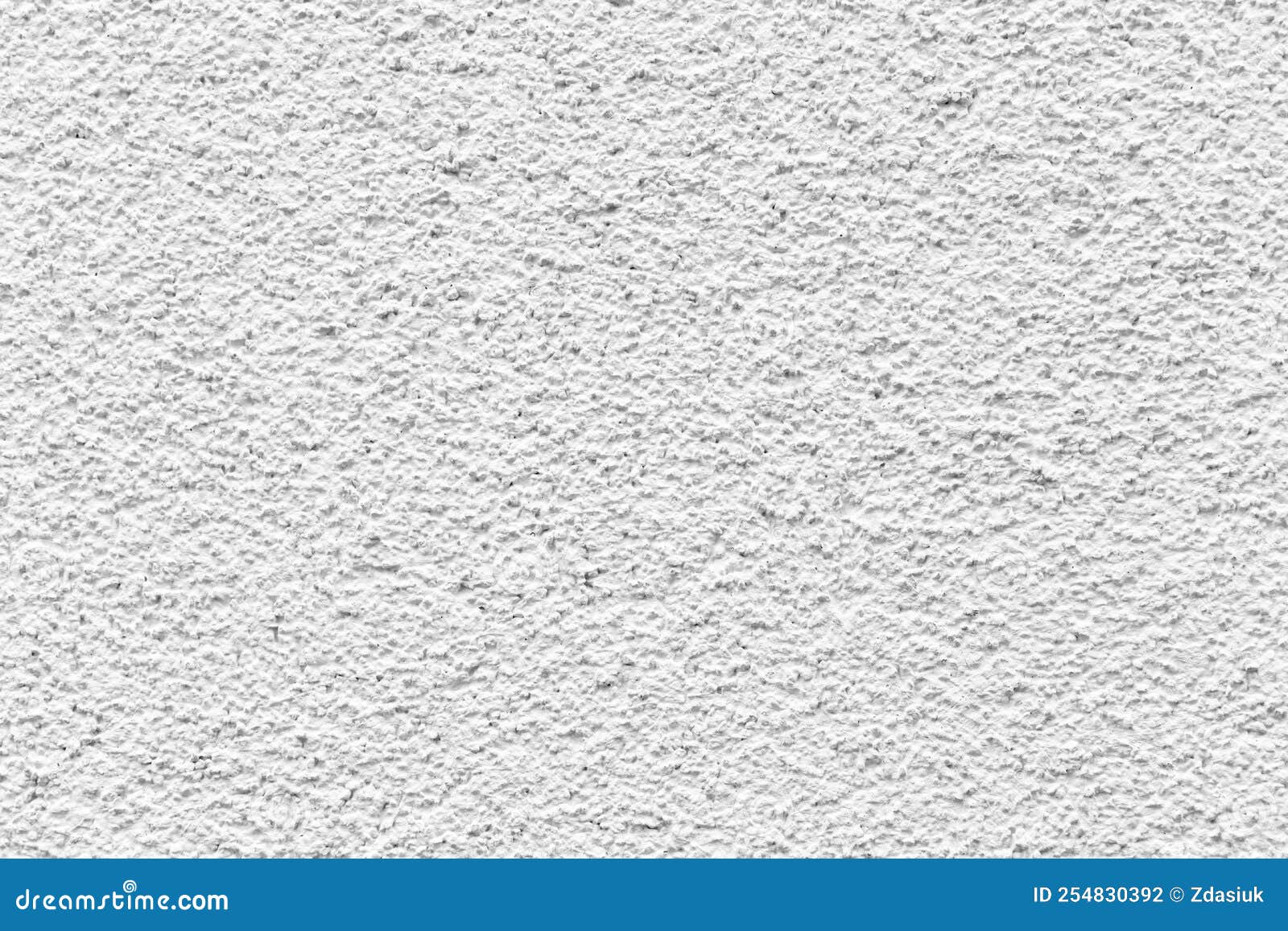 Sample of a Texture of White Plaster. Wall Finished with a Decorative ...