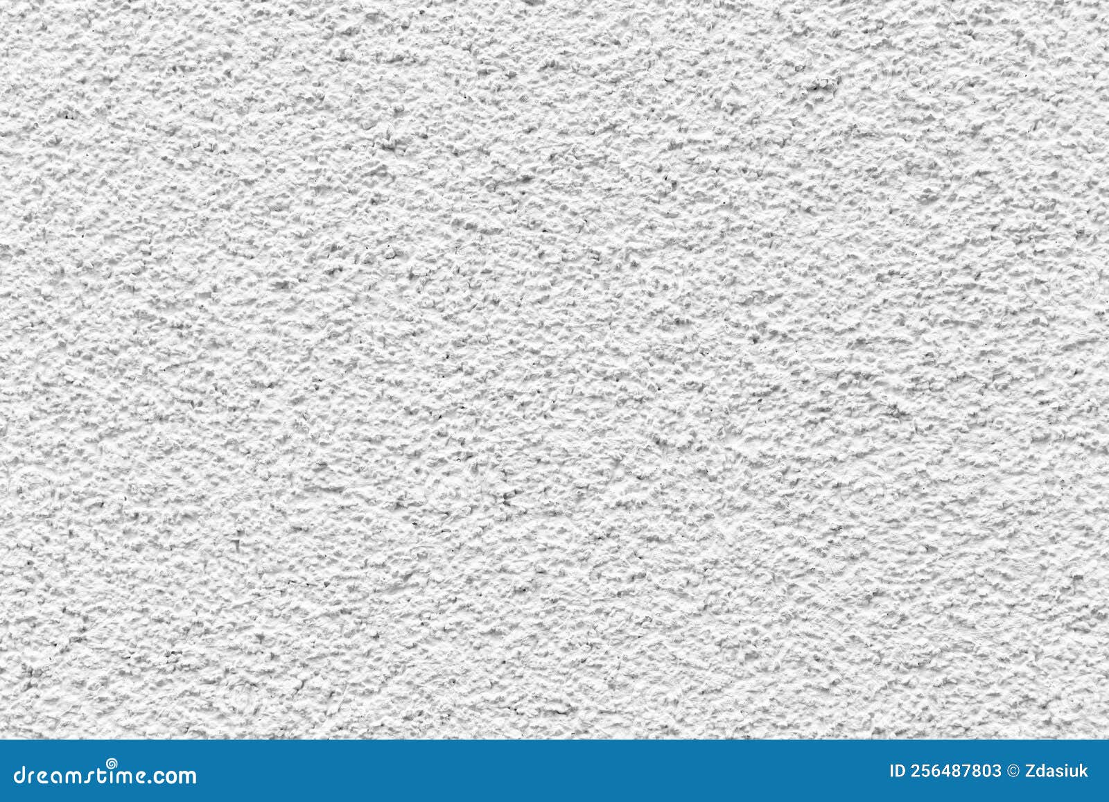 Sample of a Texture of White Plaster. Wall Finished with a Decorative ...