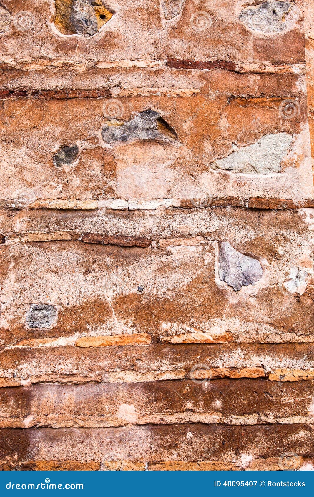 Sample of Traditional Kievan Rus Brickwork Stock Image - Image of ...