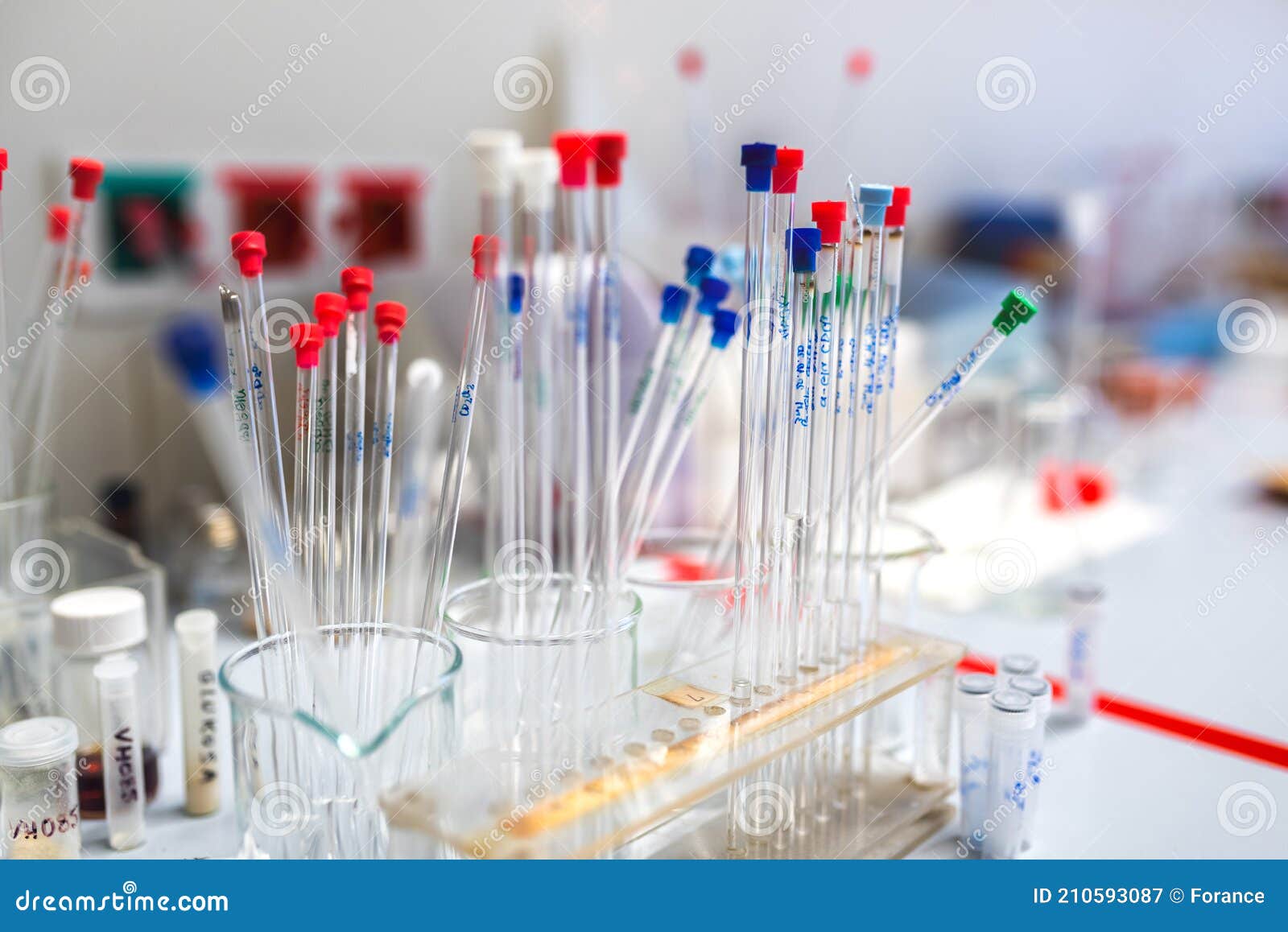Sample Tubes For NMR Spectoscopy Method, Scientific Research Background ...