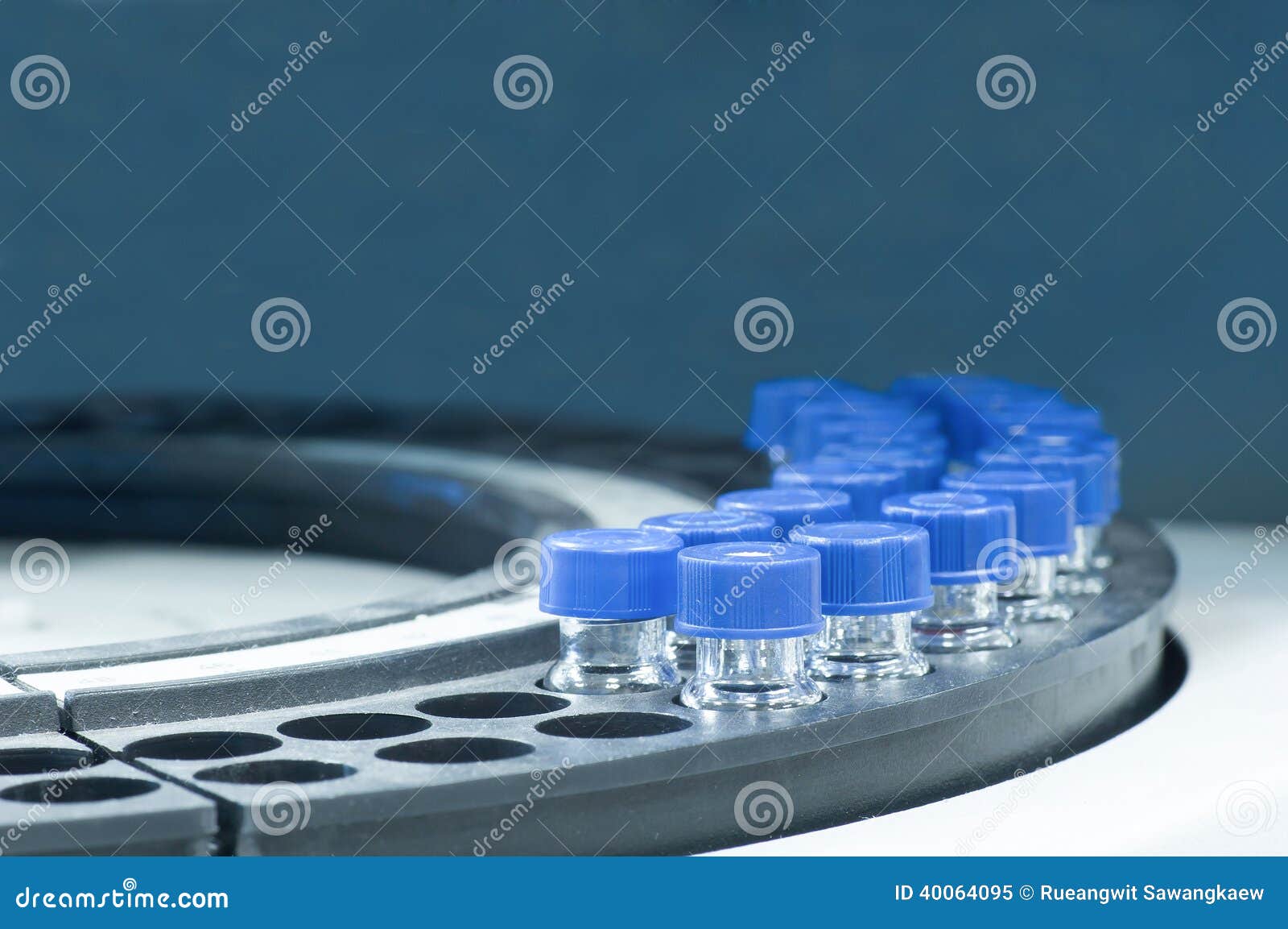 Sample Vial in Instruemtal Analysis Tray Stock Image - Image of mass ...