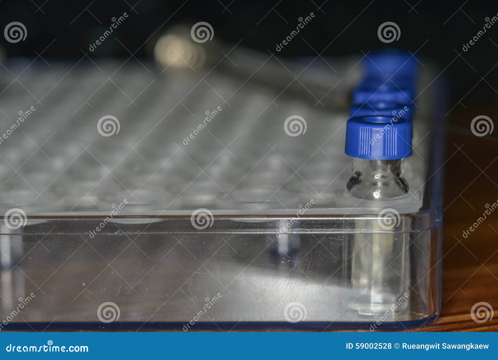Sample Vial are Waiting for Analysis Stock Photo - Image of ...