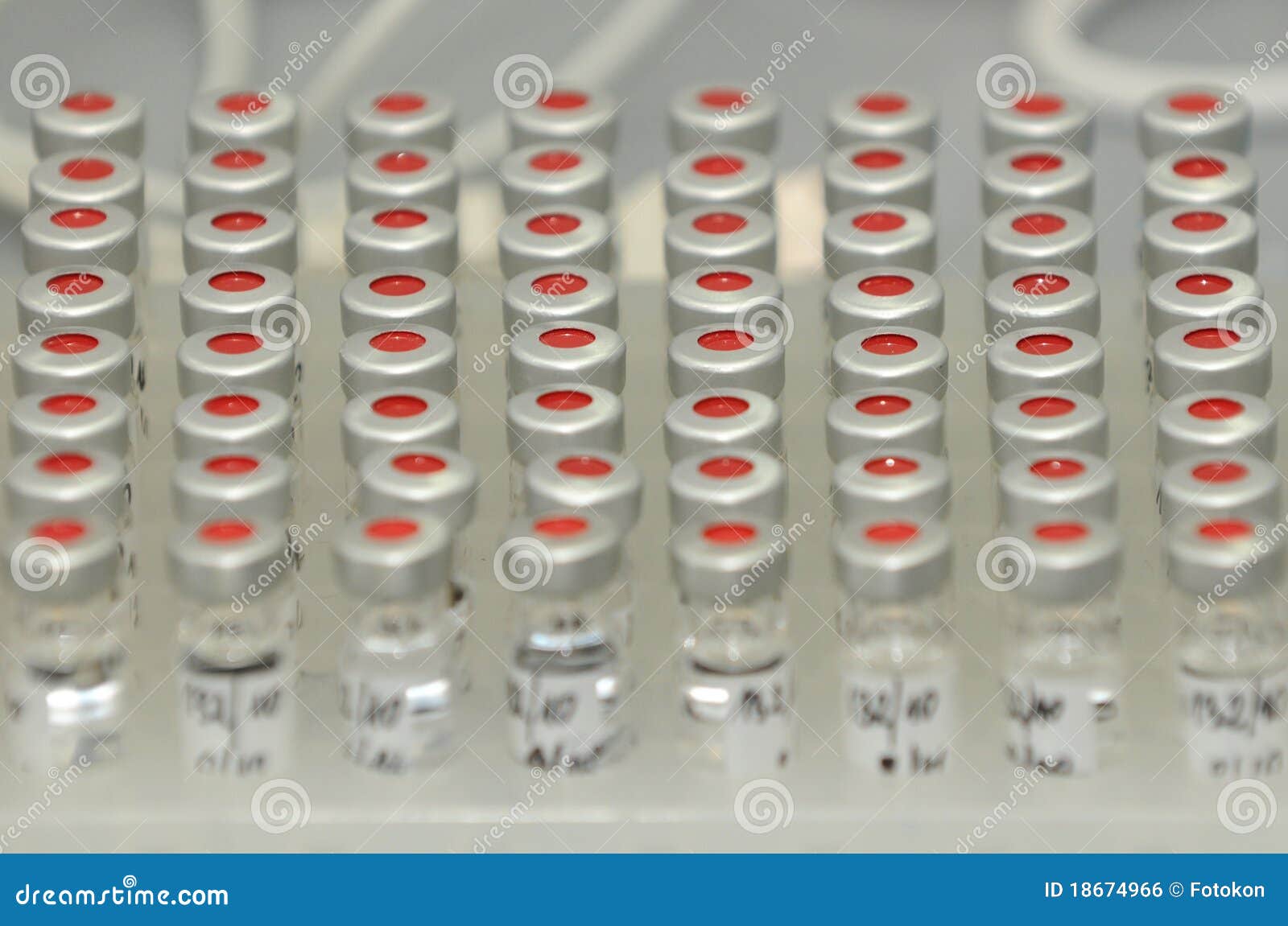 Sample Vials In Laboratory Stock Image | CartoonDealer.com #70889773