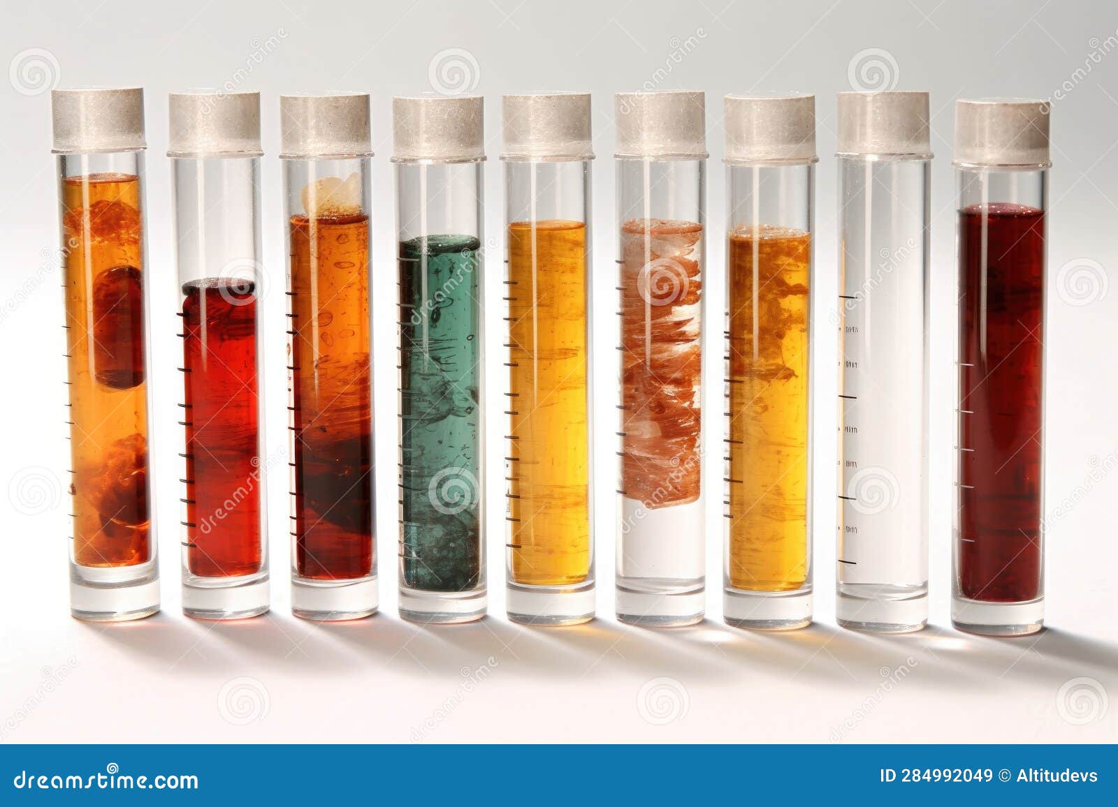 Sample Vials Labeled for Skin Biopsy Analysis Stock Illustration ...