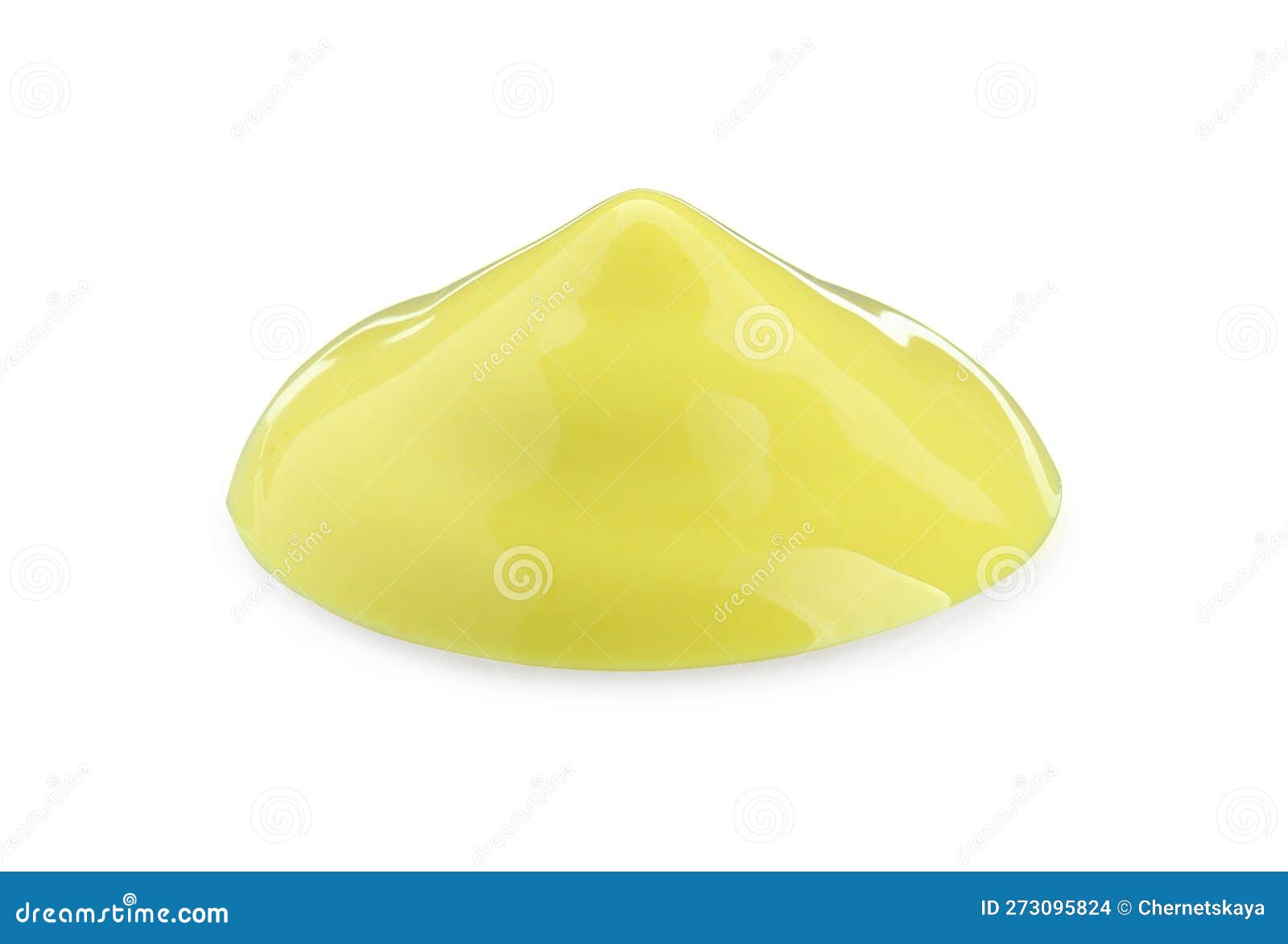 Sample of Yellow Paint on White Background Stock Photo - Image of ...