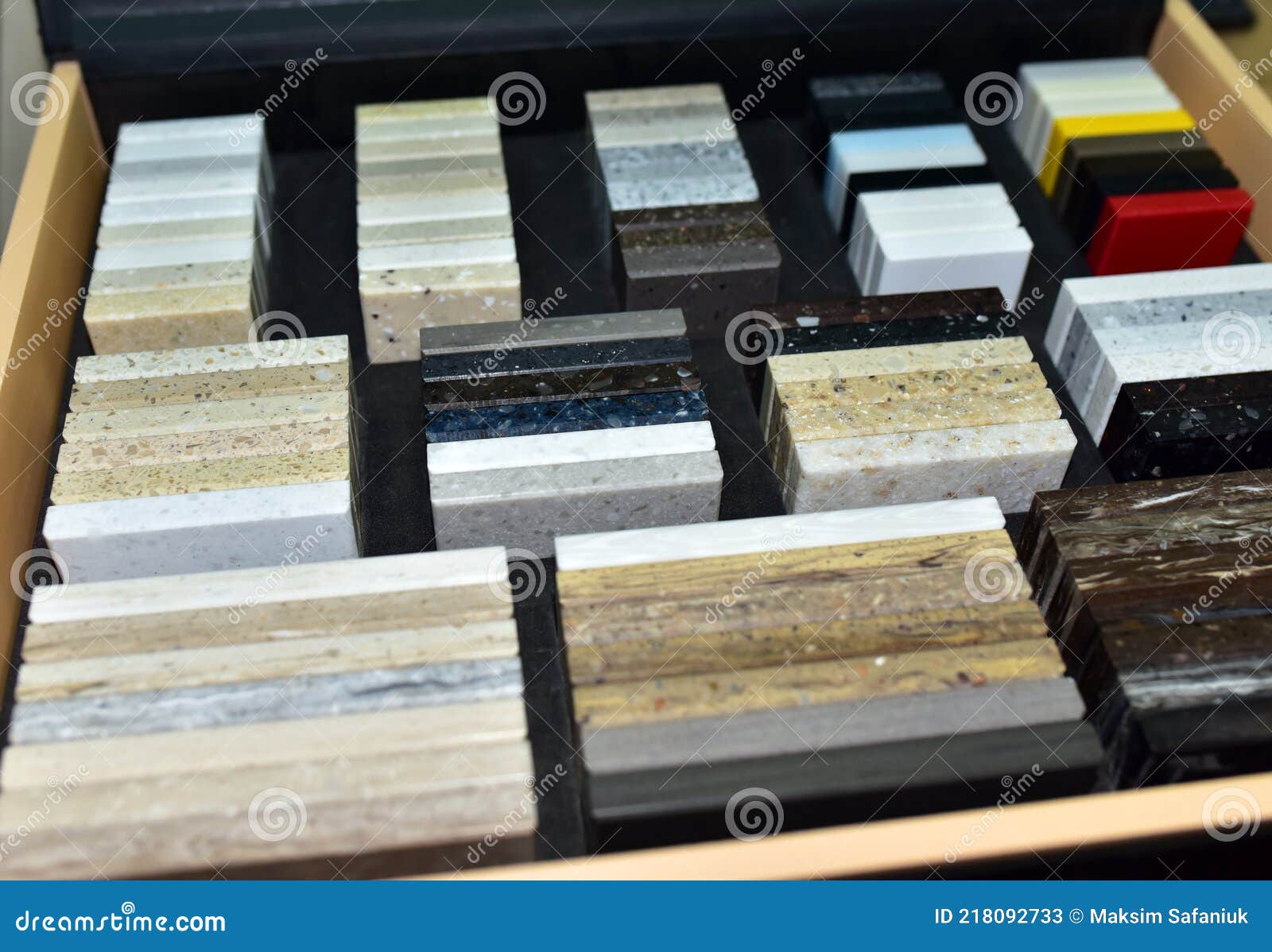Samples of Acrylic Artificial Stone for Countertops. Artificial Stone ...