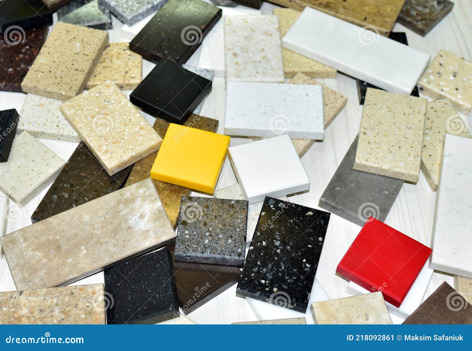 Samples of Acrylic Artificial Stone for Countertops. Artificial Stone ...
