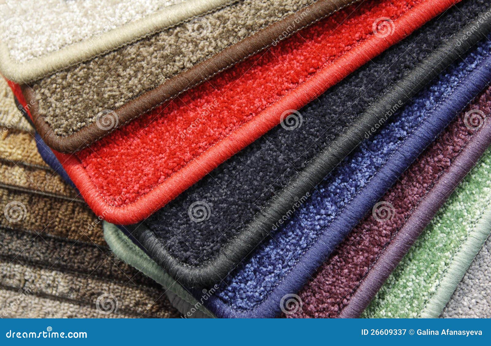 Samples of carpet stock image. Image of office, color - 26609337