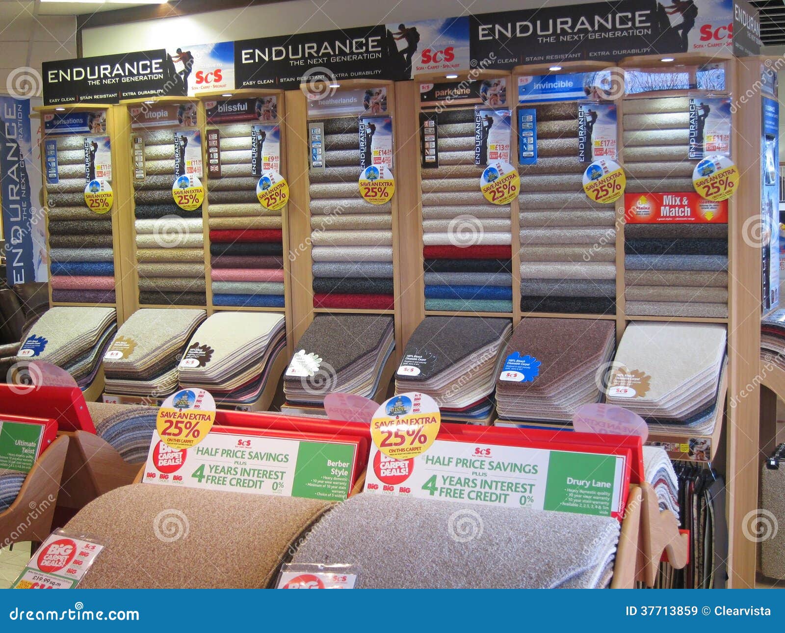 Samples of Carpets in a Store. Editorial Stock Image - Image of carpet ...