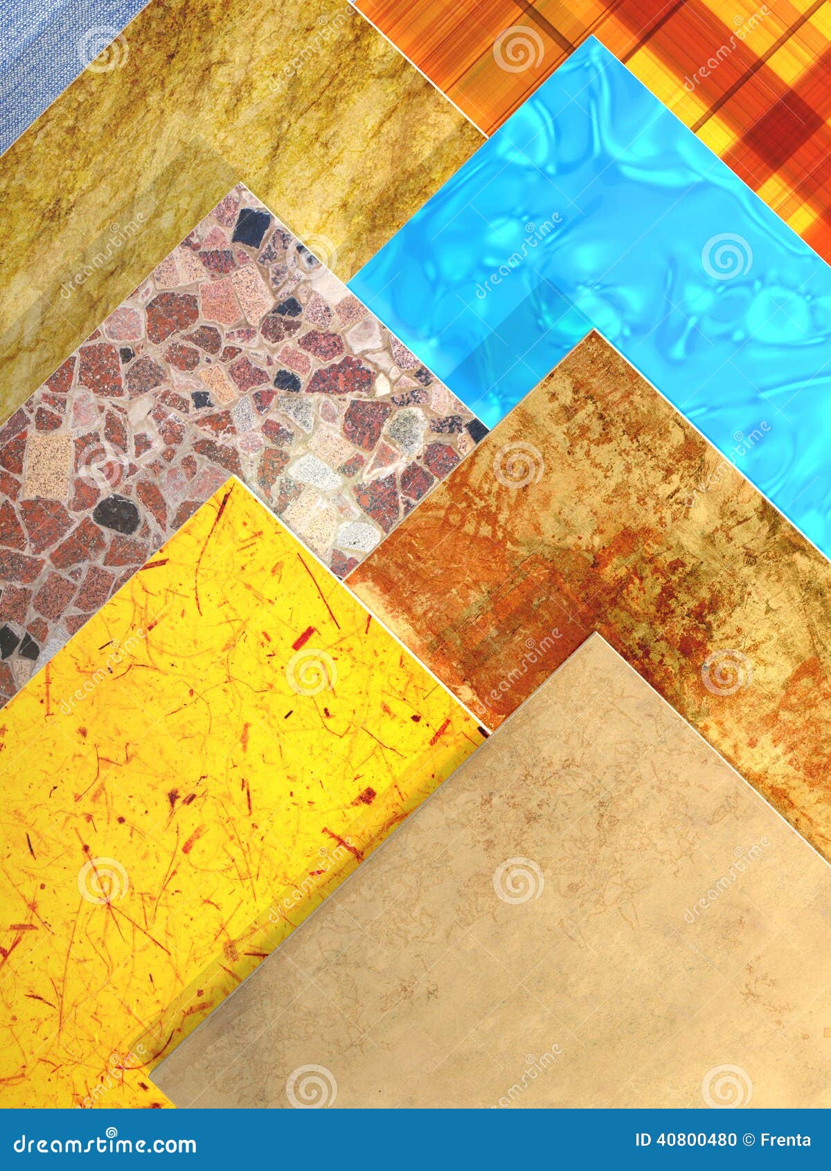 Samples of ceramic tiles stock illustration. Illustration of floor ...