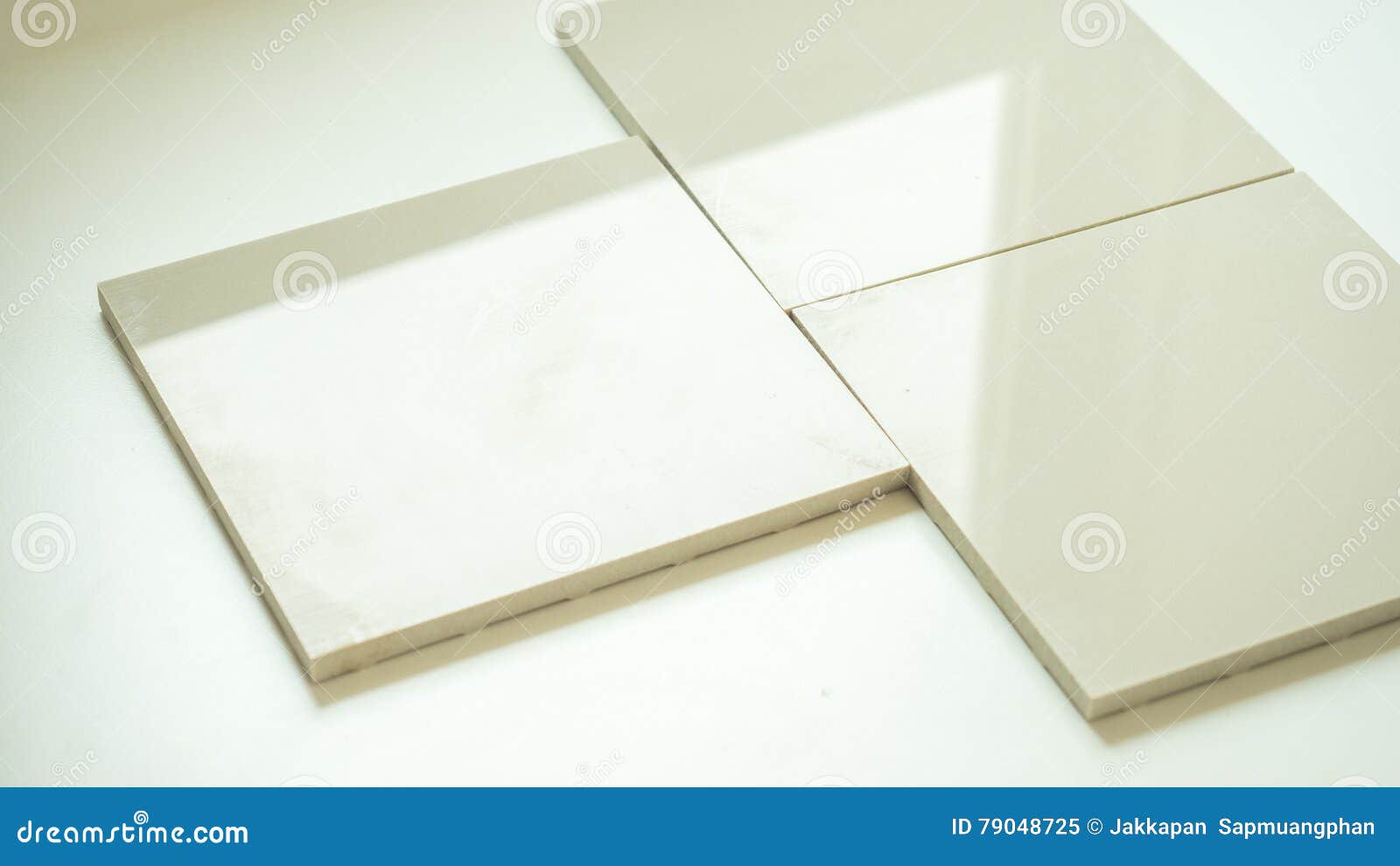 Samples Of Ceramic Granite Of Different Colors. Stock Photo ...