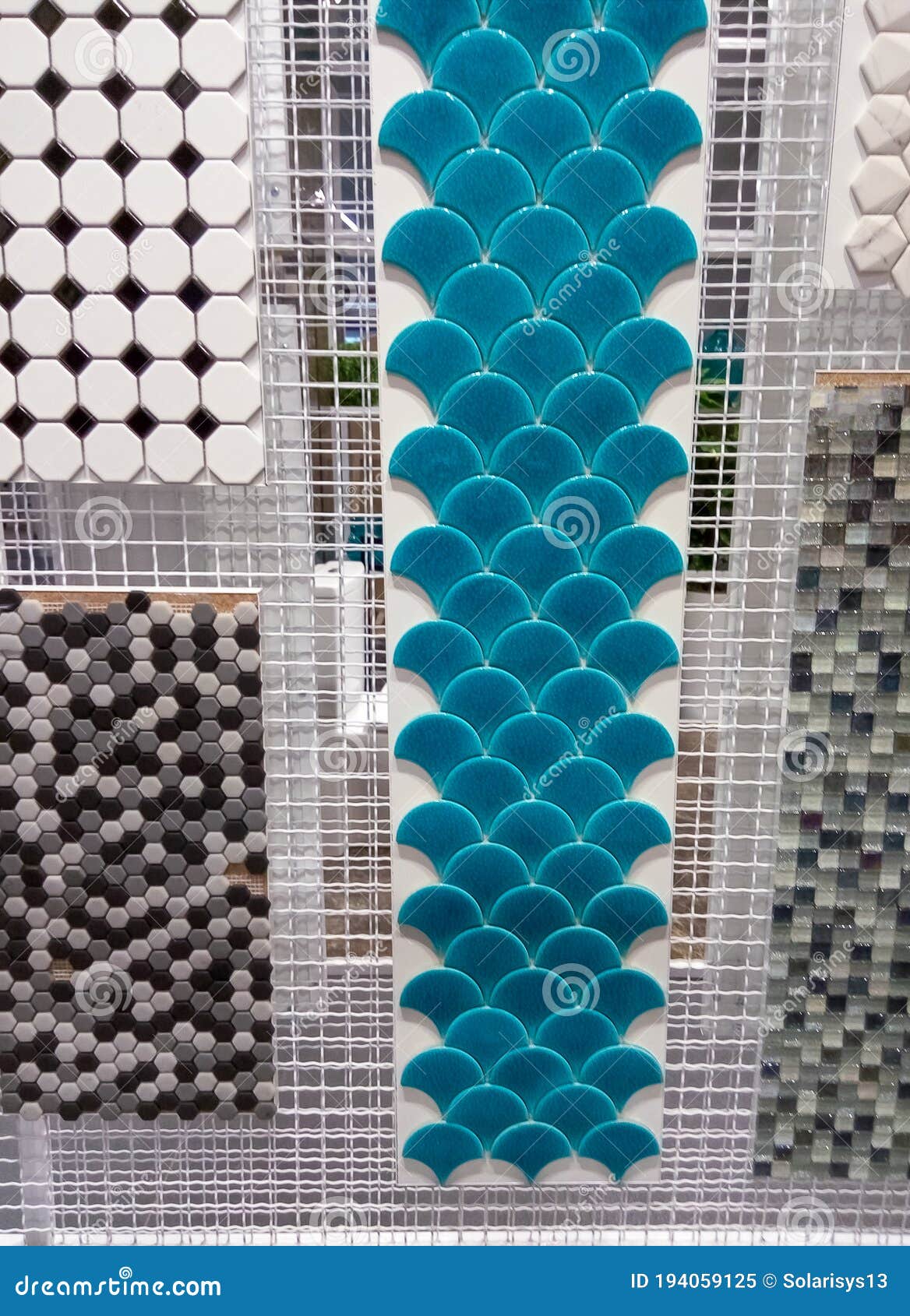 The Samples of Collection Ceramic Tile Stock Image - Image of close ...