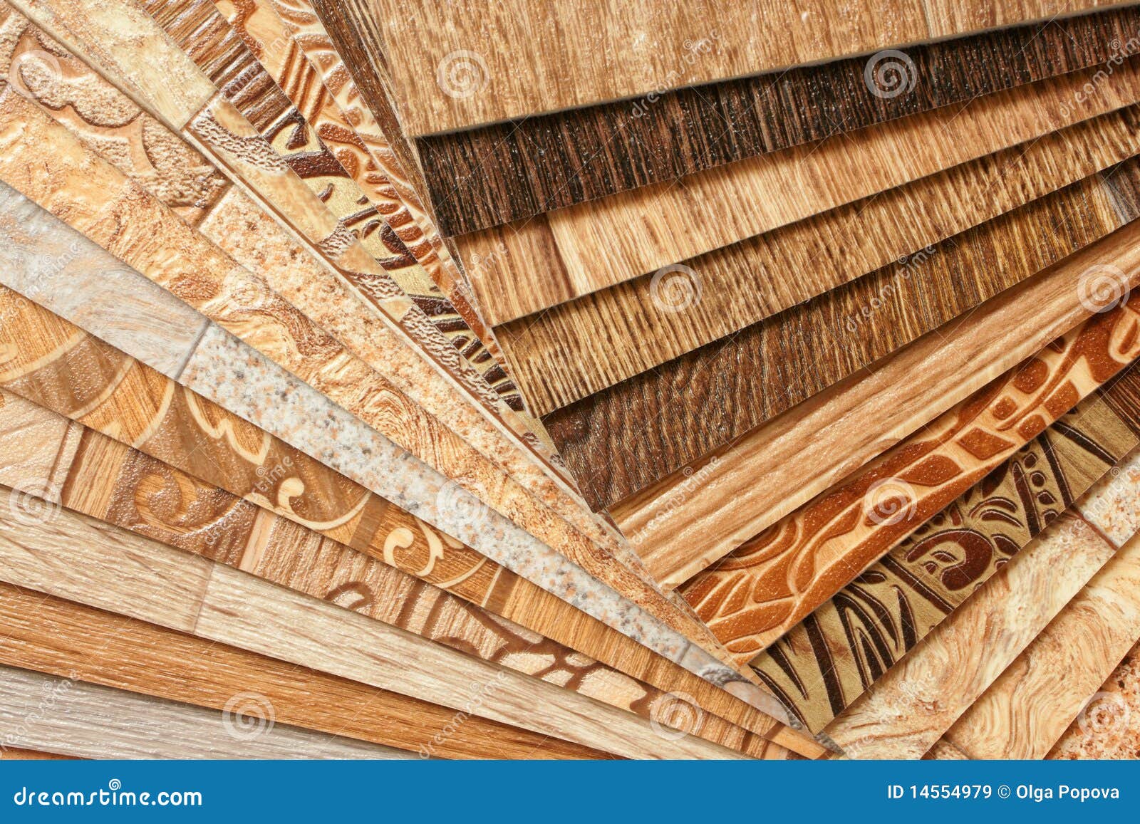 The Samples of Collection Linoleum Stock Image - Image of house ...