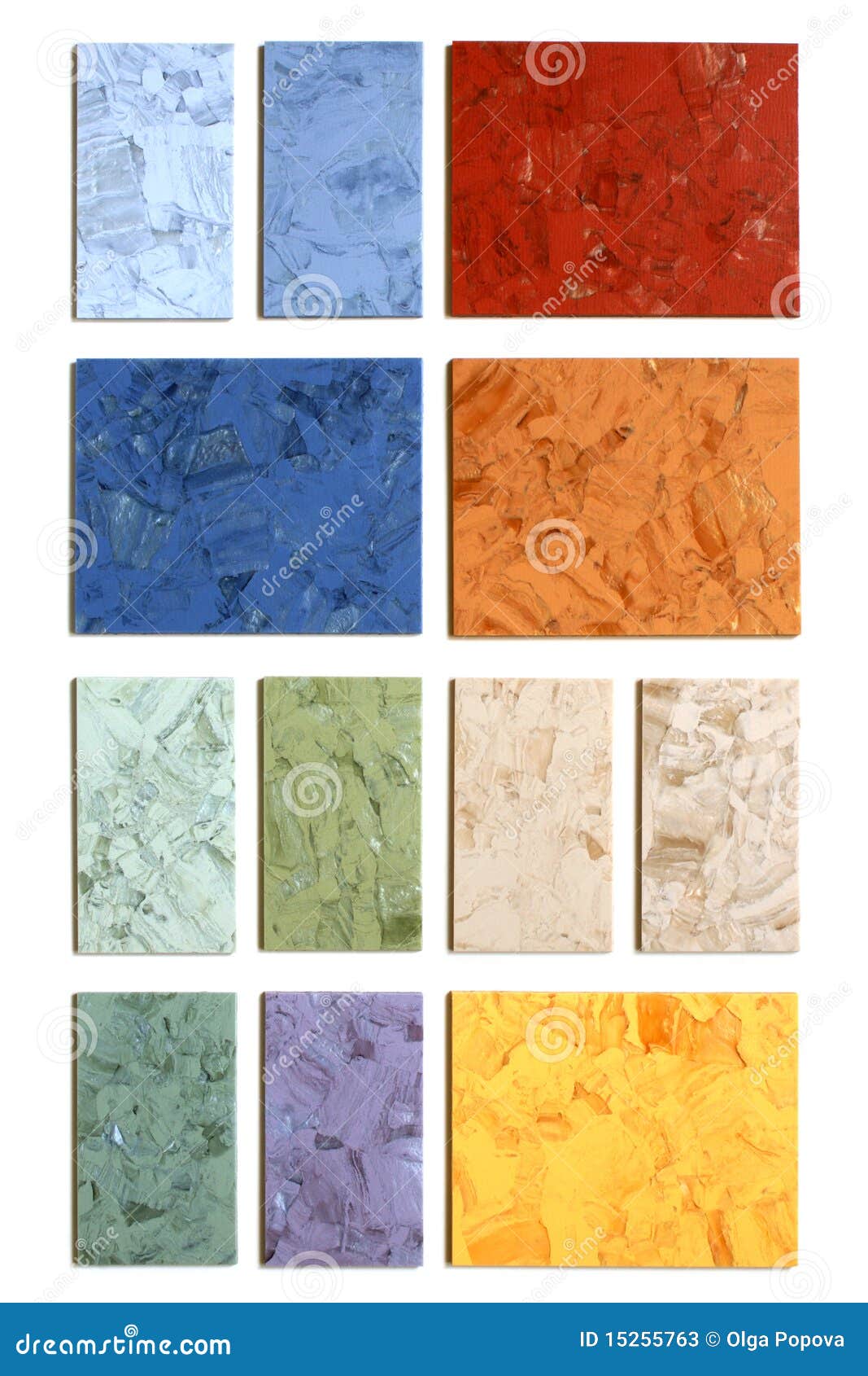 The Samples of Collection Linoleum Stock Image - Image of catalogue ...