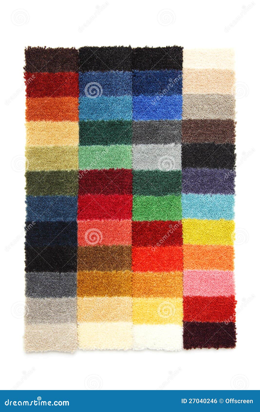 Samples of color threads stock photo. Image of color - 27040246