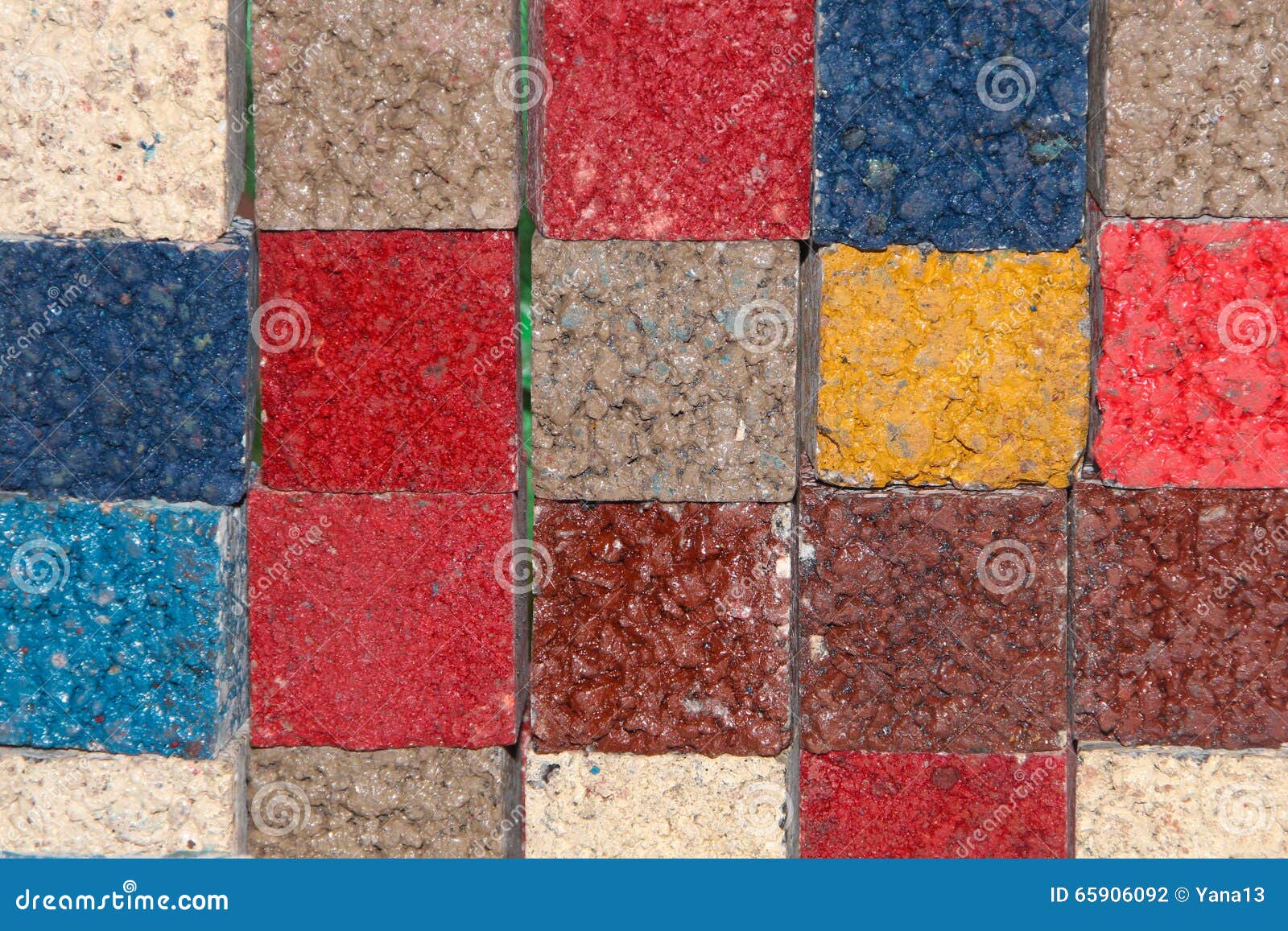 Samples of colored asphalt stock photo. Image of highway - 65906092