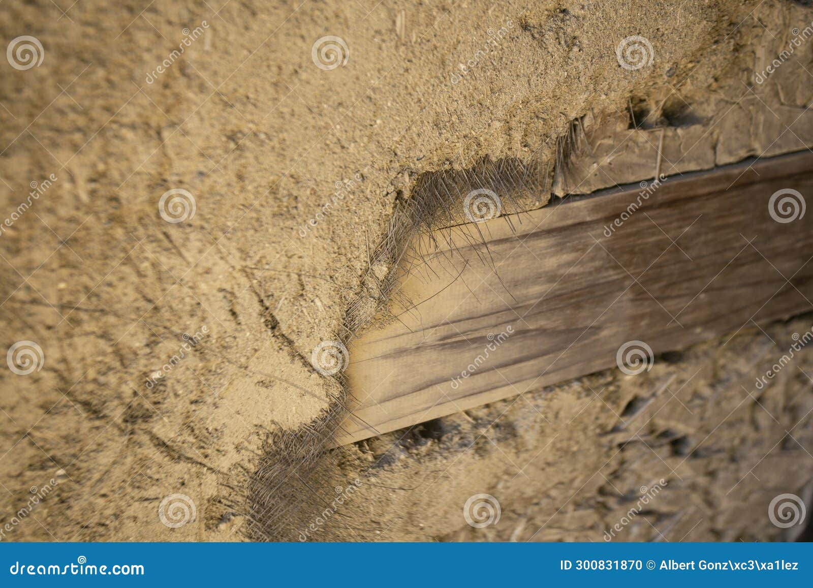Samples of the Construction of a Wall of an Ancient Samurai House from ...