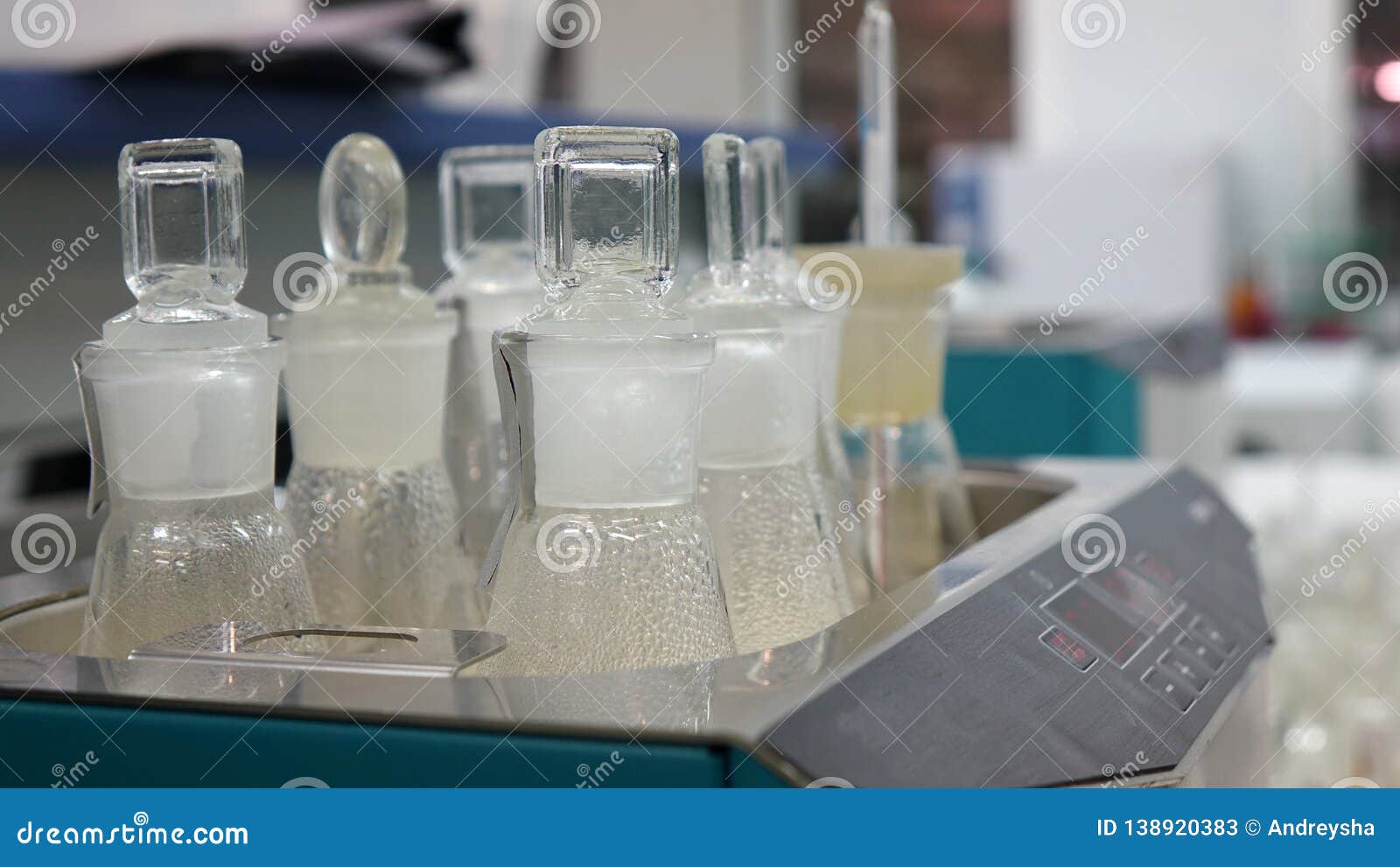 Samples of Dairy Products in the Laboratory Stock Image - Image of ...