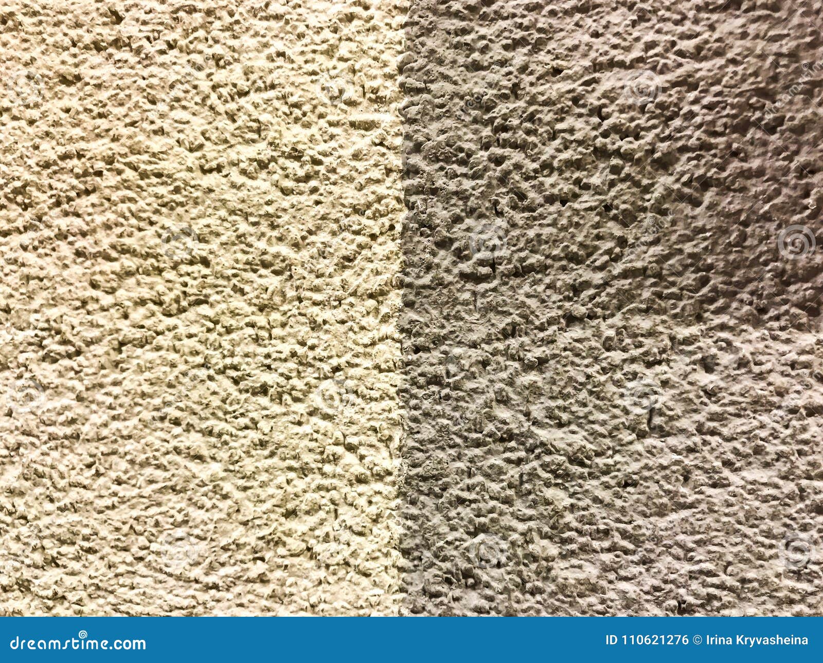 Samples of Decorative Plaster for Concrete Surfaces Stock Photo - Image ...