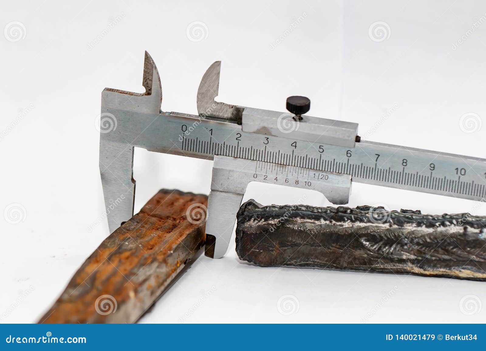 Samples of Defective Welds with Different Types of Defects Stock Image ...