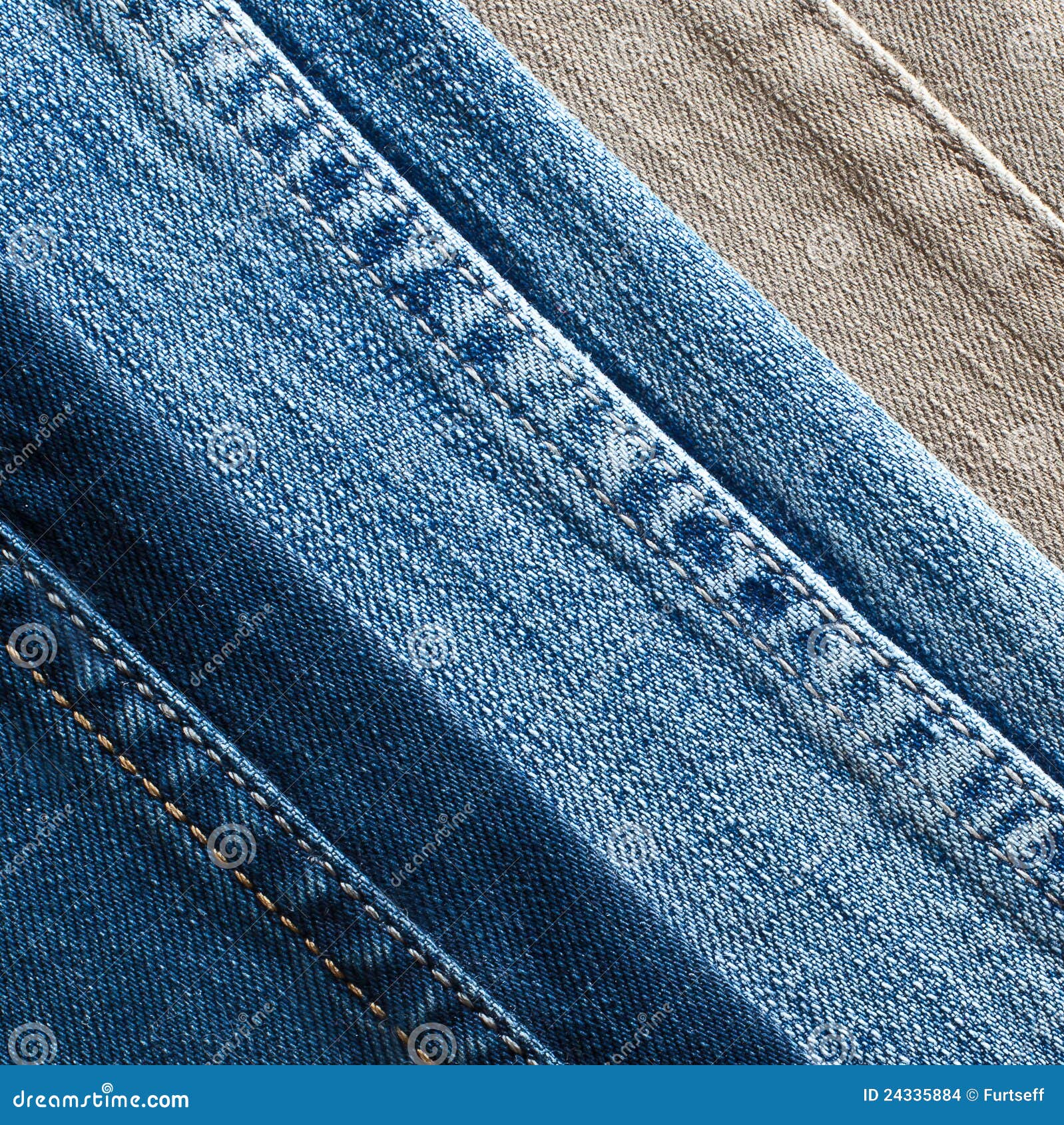 Samples of denim stock photo. Image of fashion, item - 24335884