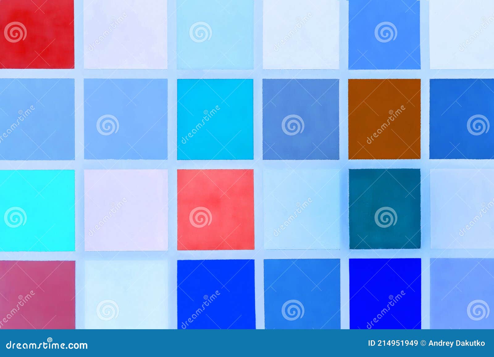 Cool Blue Color Samples