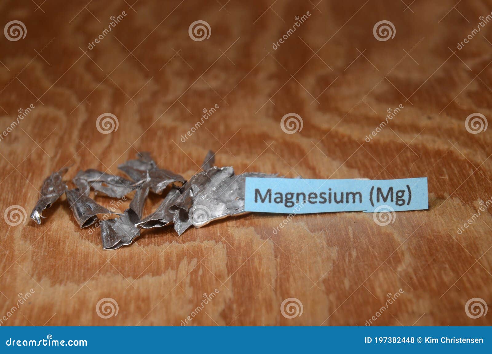 Samples of the Earth-alkali Element Metal Magnesium Stock Photo - Image ...