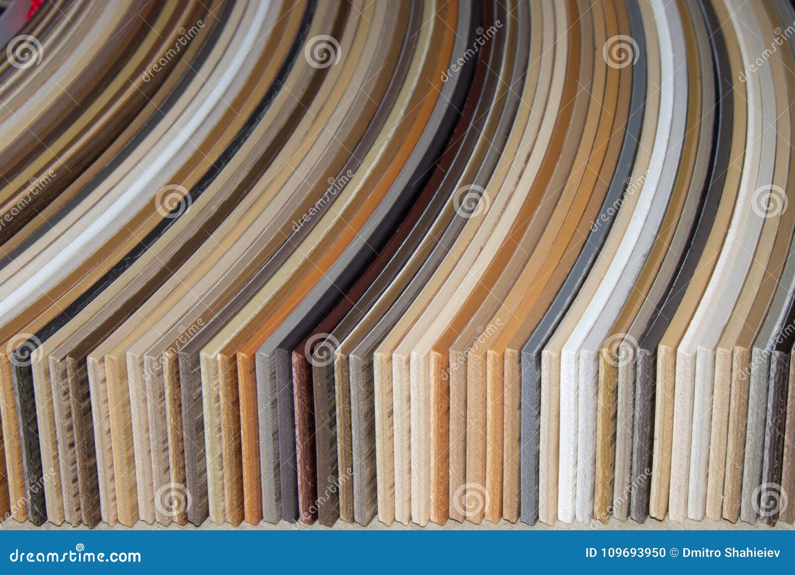 Samples edges PVC stock photo. Image of colour, color - 109693950