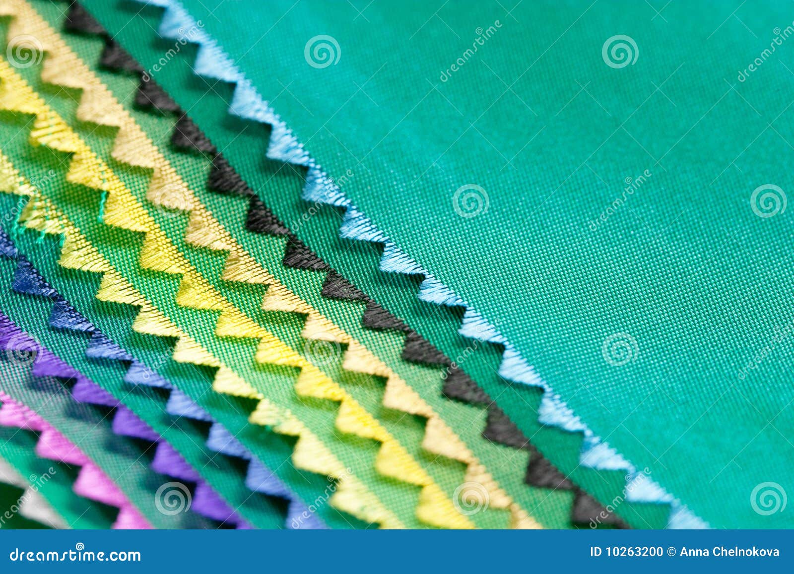 Samples of a fabric. stock photo. Image of yellow, sewing - 10263200