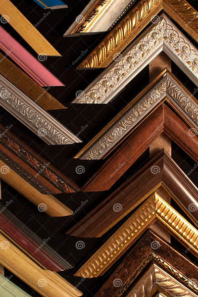 Samples of frames stock image. Image of craft, angle - 12995713