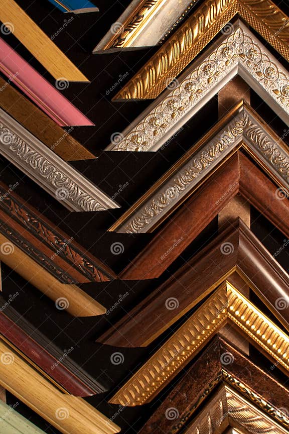Samples of frames stock image. Image of craft, angle - 12995713