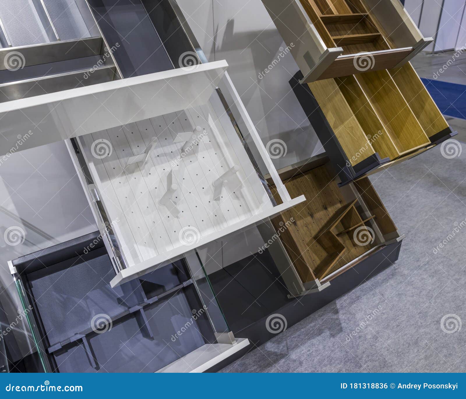 Furniture Drawers on the Stand Stock Photo - Image of drawers ...