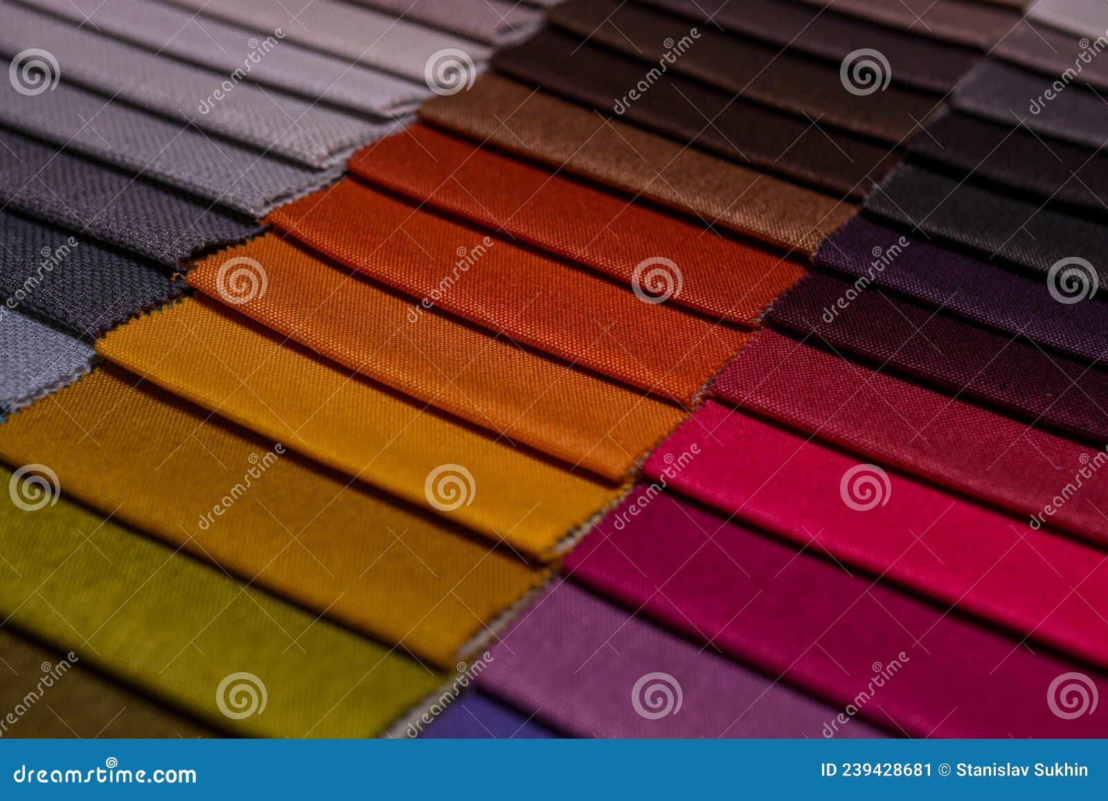 Samples of Furniture Fabrics.Multicolor Fabric Texture Background Stock ...
