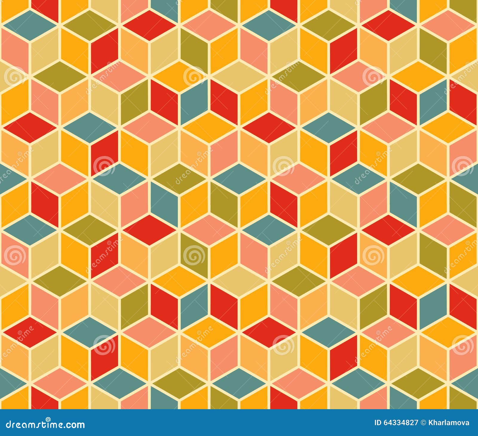 Samples Geometric Pattern Cartoon Vector | CartoonDealer.com #64334841
