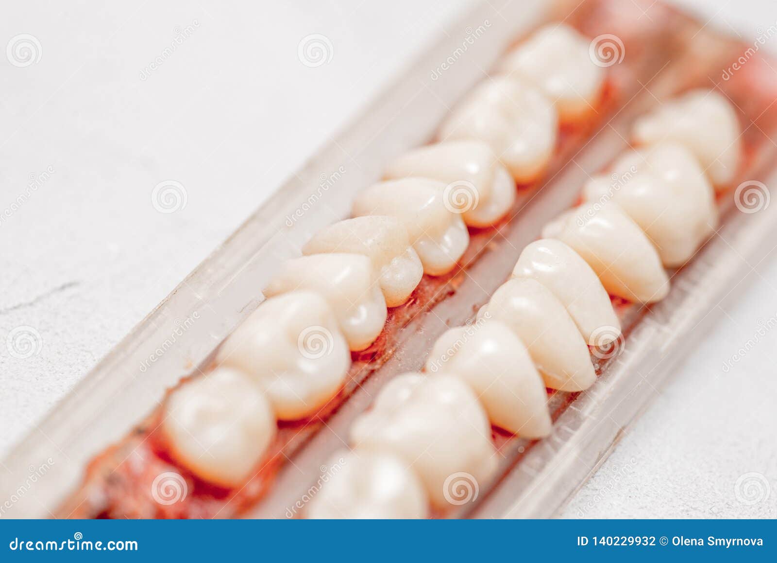 Samples of human teeth stock photo. Image of filling - 140229932