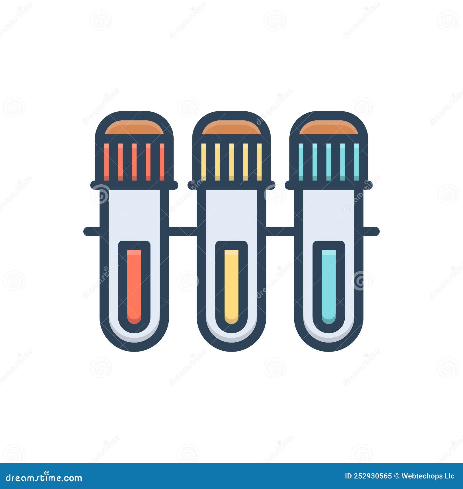 Color Illustration Icon for Samples, Specimen and Piece Stock Vector ...