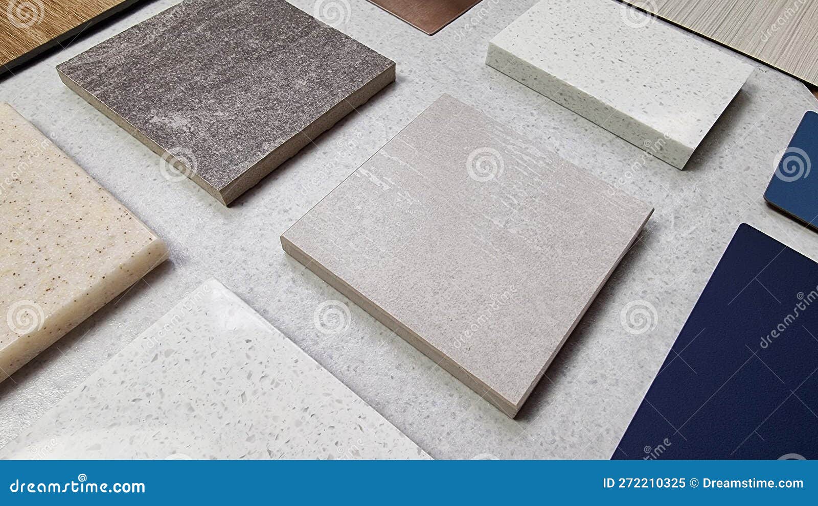 Samples of Interior Stone Material Consists Travertine Tile, Rustic ...