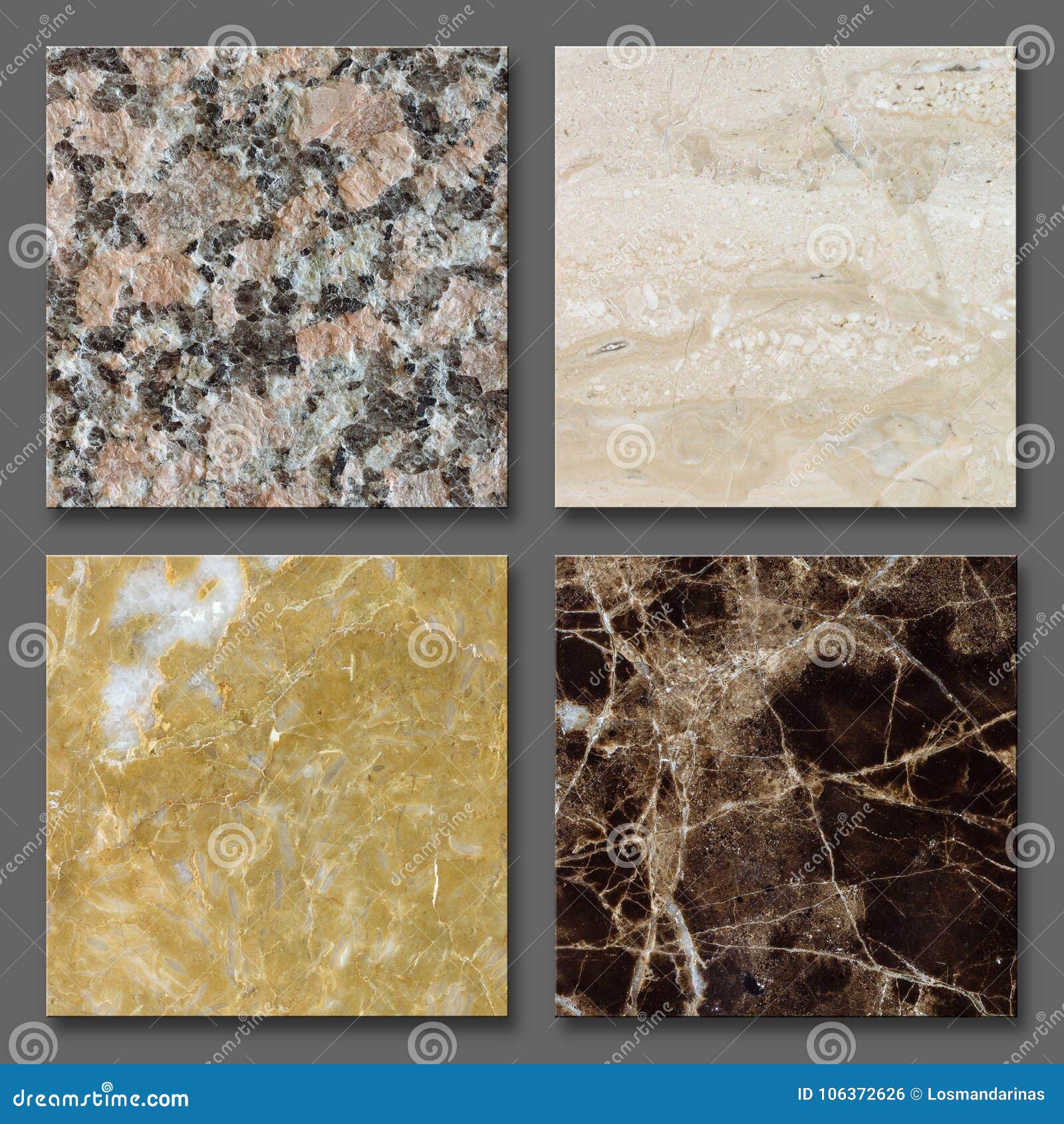 Samples of Marble and Granit Stock Photo - Image of granit, polished ...