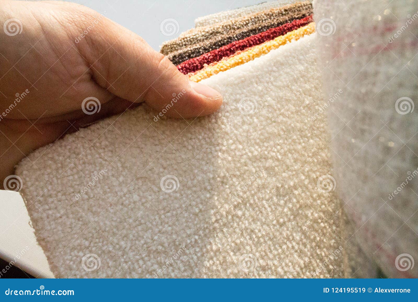 Samples of a Multi-colored Carpet Stock Image - Image of piece, rainbow ...