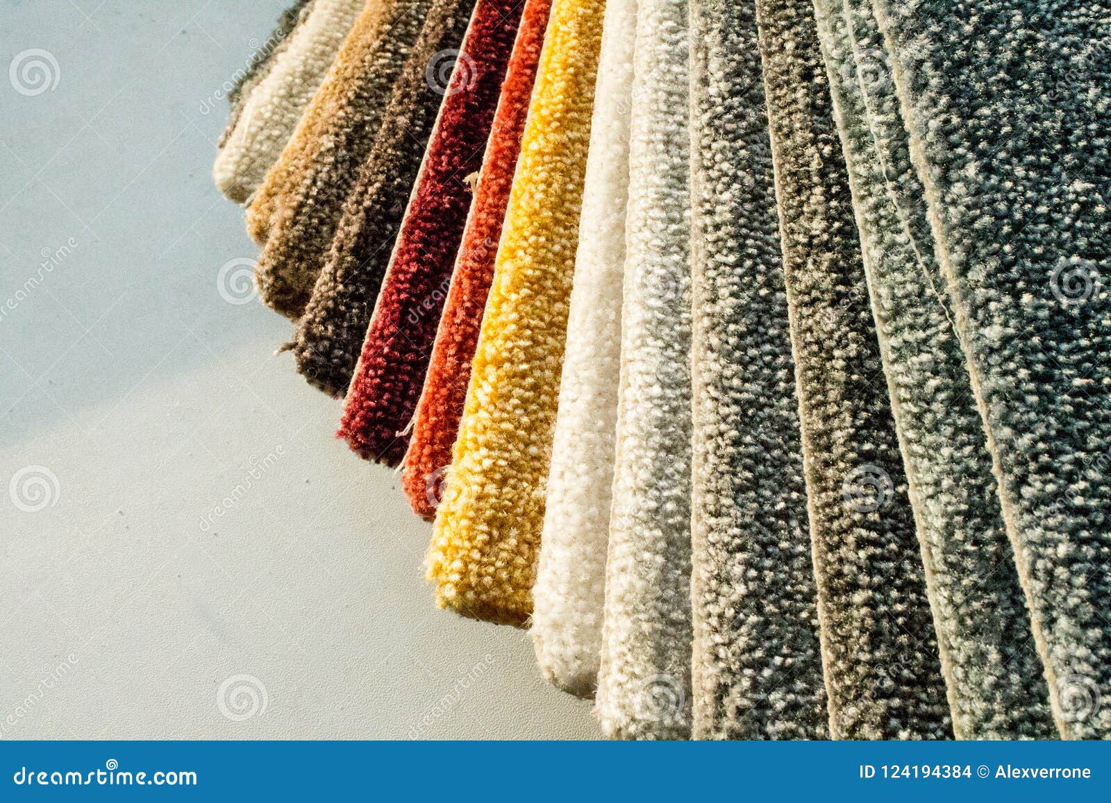 Samples of a Multi-colored Carpet Stock Photo - Image of wool, soft ...
